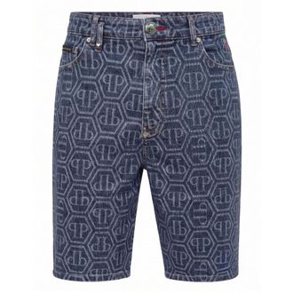 Philipp Plein Homme, Shorts, Bleu, Taille: W30 Formentera Shorts