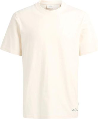 Les Deux Homme, Tops, Blanc, Taille: M Ben Artist T-Shirt