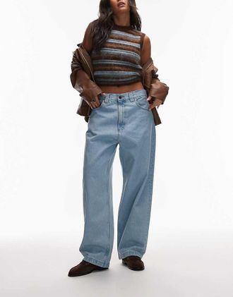 Carhartt Work in Progress Brandon - Jean droit ample - Bleu ultra délavé