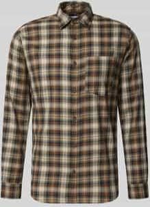 Jack & Jones Slim Fit Freizeithemd aus reiner Baumwolle Modell James