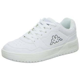 Kappa Broome Low Unisex Sneaker, Weiß, 46 EU