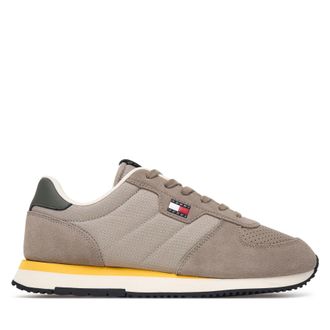 Tommy Jeans Sneakers Tommy Jeans Tj Runner Flag Mix EM0EM01774 Beige