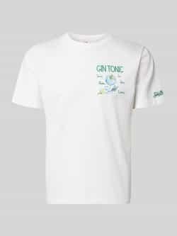 MC2 Saint Barth T-Shirt mit Stitchings Modell PORTOFINO