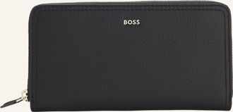 HUGO BOSS Brieftasche Lenah Ziparound schwarz