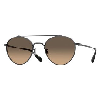 Oliver Peoples Lunettes de soleil Brunner - Homme - Accessoires - Noir - Taille: 49 MM