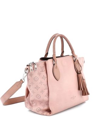 Louis Vuitton Haumea Handbag Mahina Leather satchel - Rosa