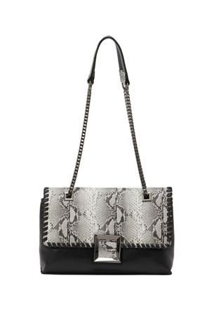 Faina Klappentasche Klappentasche Frauen wei&szlig;-schwarz