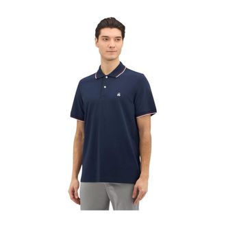 Brooks Brothers Slim Fit Golden Fleece Stretch Baumwoll-Piqu&eacute;-Polo - - Tops - Herren - Blau - XS