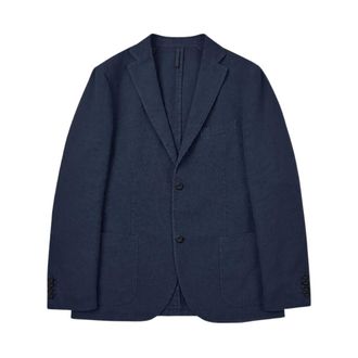 Slowear Coto Lin&agrave; Weste - - Jackets - Herren - Blau - XL