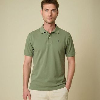 Bexley Gareth - Polo homme vert sauge