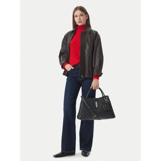 Guess Handtasche Guess Yvonne Logo HWSG23 78220 Dunkelgrau