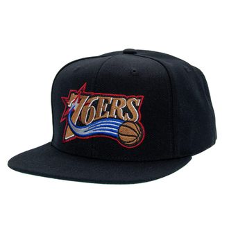 Mitchell & Ness Wool Solid Philadelphia 76ers Snapback