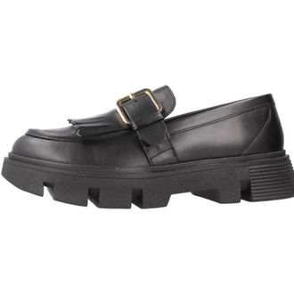 Geox Stilvolle Damen Loafers - - Shoes - Damen - Schwarzk - 37 EU