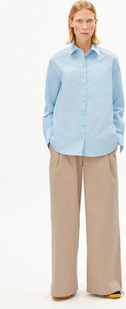 Armedangels Langarmbluse LOOSE POPLIN Bluse aus Bio-Baumwolle Loose Fit