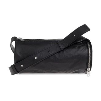 Yohji Yamamoto unisex, Sacs, Noir, Taille: ONE Size Barrel Shoulder Bag