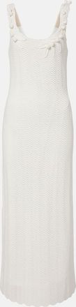 Carolina Herrera Midikleid aus Strick