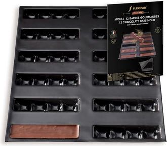 Silpat Flexipan 1 Original Antihaft-Backform, handgefertigt in Frankreich seit 1965 - von Weltklasse-Köchen vertraut - zertifizierte lebensmittelechte Flexip