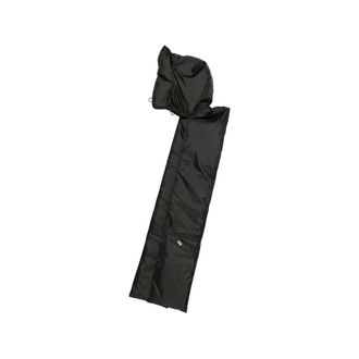 Yohji Yamamoto Gesteppter Schal mit Kapuze - - Accessories - Herren - Schwarzk - ONE SIZE