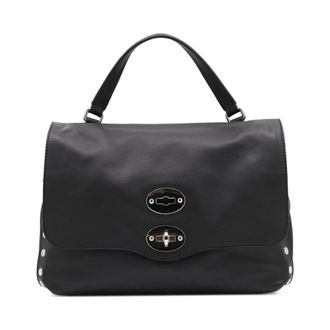 Zanellato Femme, Sacs, Noir, Taille: ONE Size Postina Small Messenger Bag