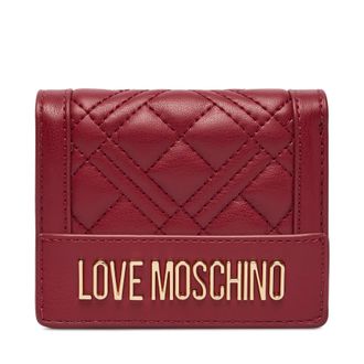Love Moschino Geldb&ouml;rse LOVE MOSCHINO JC5601PP1PLA0552 Dunkelrot