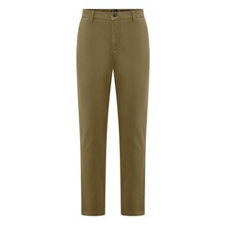 Bomboogie Homme, Pantalons, Vert, Taille: W34 Pantalon Chino Coupe Slim