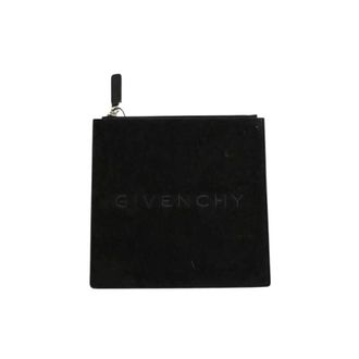 Givenchy Pochette en cuir Pre-owned - Femme - Pre-owned - Noir - Taille: ONE Size