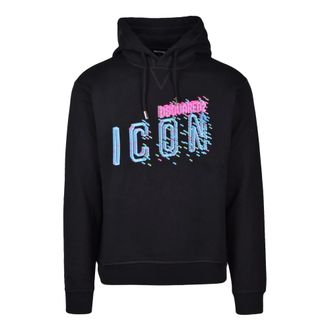 Dsquared2 Herren, Sweatshirts & Hoodies, Schwarzk, XLGr&ouml;&szlig;e