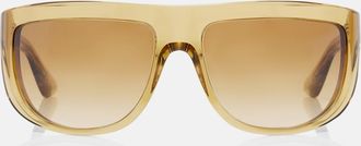 Khaite X Oliver Peoples Oversize-Sonnenbrille 1974C