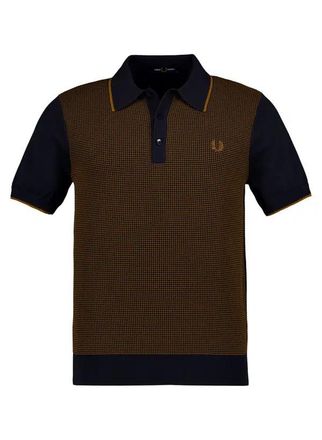 Fred Perry Herren Polo-Shirt blau