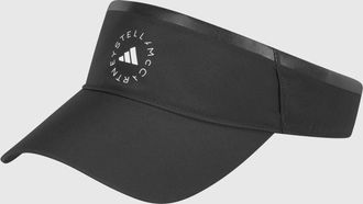 Stella McCartney Logo Visor Cap, Woman, Black