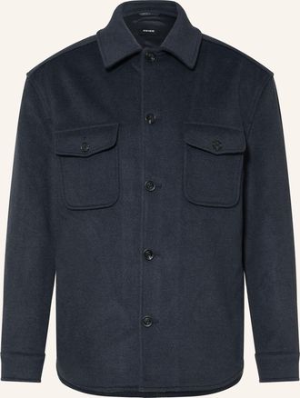 Reiss Reiss Overshirt Liam blau