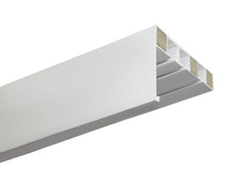 Gardinia Vorhangschiene mit Blende P2&Uuml; wei&szlig; 150 cm