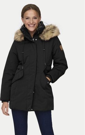 Only Parka New Priska 15300627 Schwarz Regular Fit