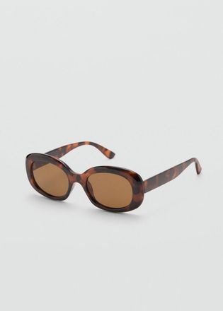 Mango Sonnenbrille mit Azetatfassung schokolade - Damen - Einheitsgr&ouml;&szlig;e - MANGO