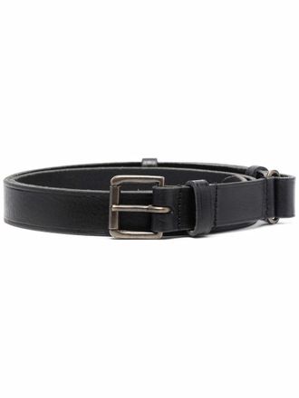 Dsquared2 ceinture en cuir &agrave; boucle - Noir