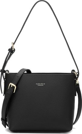 Carlheim Gotland Genuine Leather collection, Selma Genuine Leather Handbag (Black)