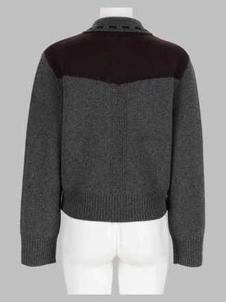 Guest In Residence Cashmere Wool Blend Cardigan - Charcoal