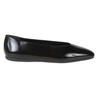 Prada Ballerinas aus Glattleder - - Shoes - Damen - Schwarzk - 38 1/2 EU