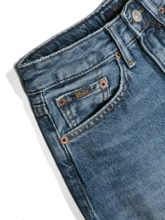 Polo Ralph Lauren Boys Kids Jeans Blue Cotton; Elastane