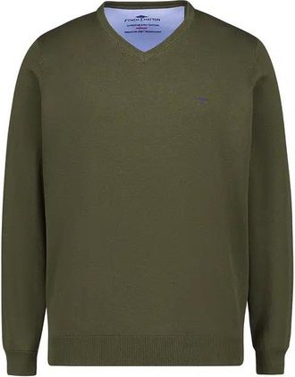 Fynch-Hatton Fynch-Hatton Herren Pullover gr&uuml;n meliert