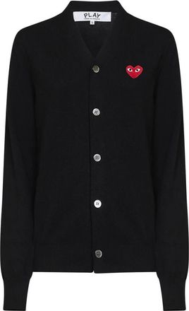 Comme Des Gar&ccedil;ons Femme, Pulls, Bleu, Taille: 38 FR Axn008D-1 Cardigan