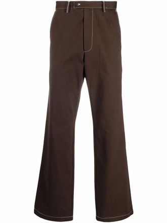 Phipps pantalon à coupe droite - Marron