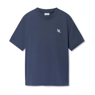 Axel Arigato Homme, Tops, Bleu, Taille: M T-Chemises