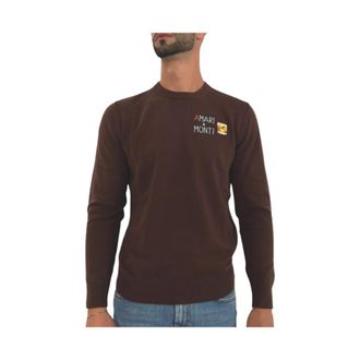 Saint Barth Rundhals-Pullover - - Knitwear - Herren - Braun - M