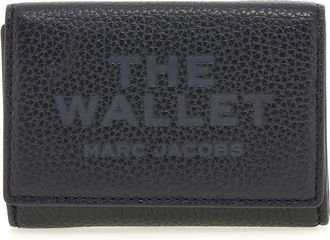 Marc Jacobs Womens The Trifold Wallet, Schwarz