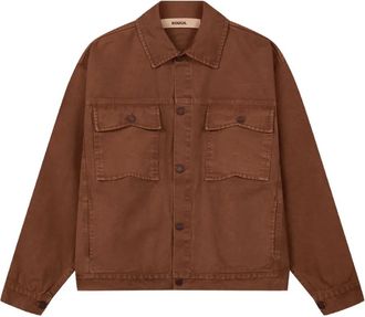 Rough. veste à poches plaquées - Marron