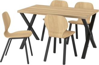 IKEA SKÅLSTA Tisch und 4 Stühle
