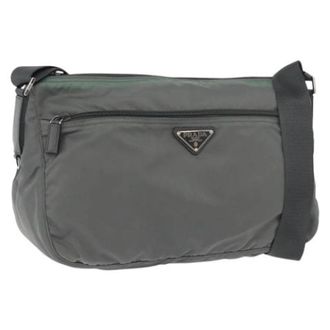 Prada Pre-owned Vintage Schultertasche - - Pre-owned - Damen - Grau - ONE SIZE