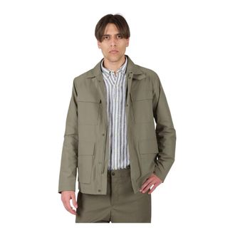 People of Shibuya Gr&uuml;ne Field Jacke mit Taschen - - Jackets - Herren - Gr&uuml;n - 3XL