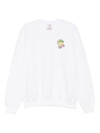Casablanca sweat graphique en coton